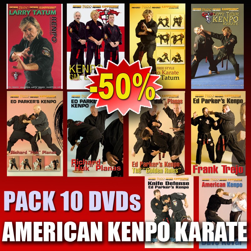 Pack DVD American Kenpo Karate